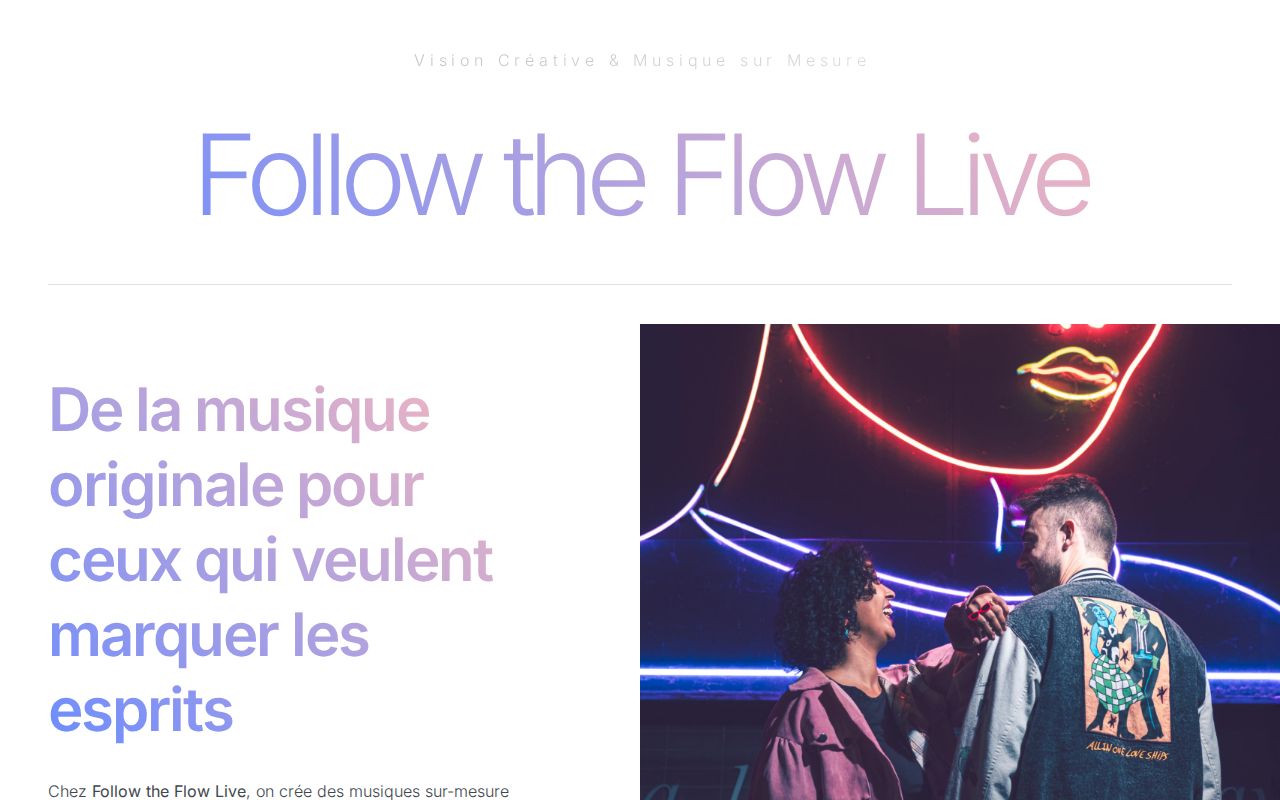 Follow the Flow Live